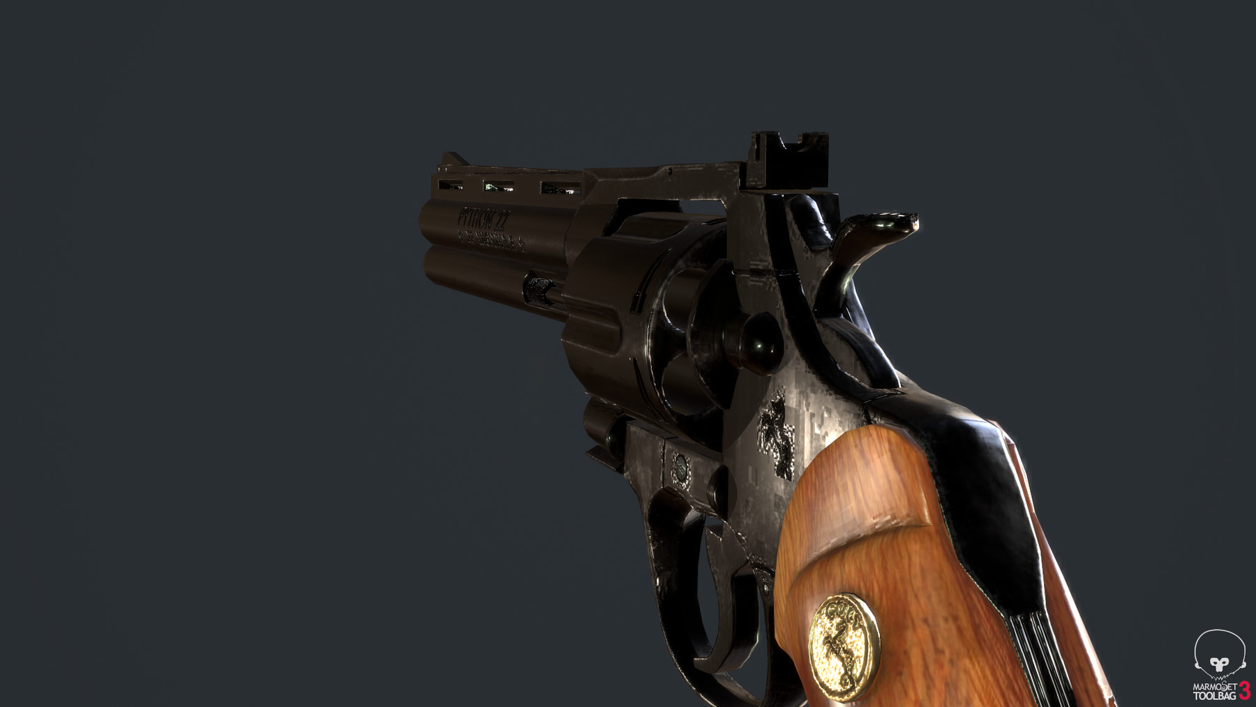 ArtStation - Magnum Colt Python 357 | Resources