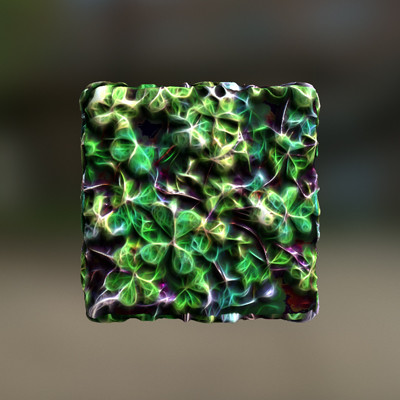 ArtStation - Abstract clover material | Resources