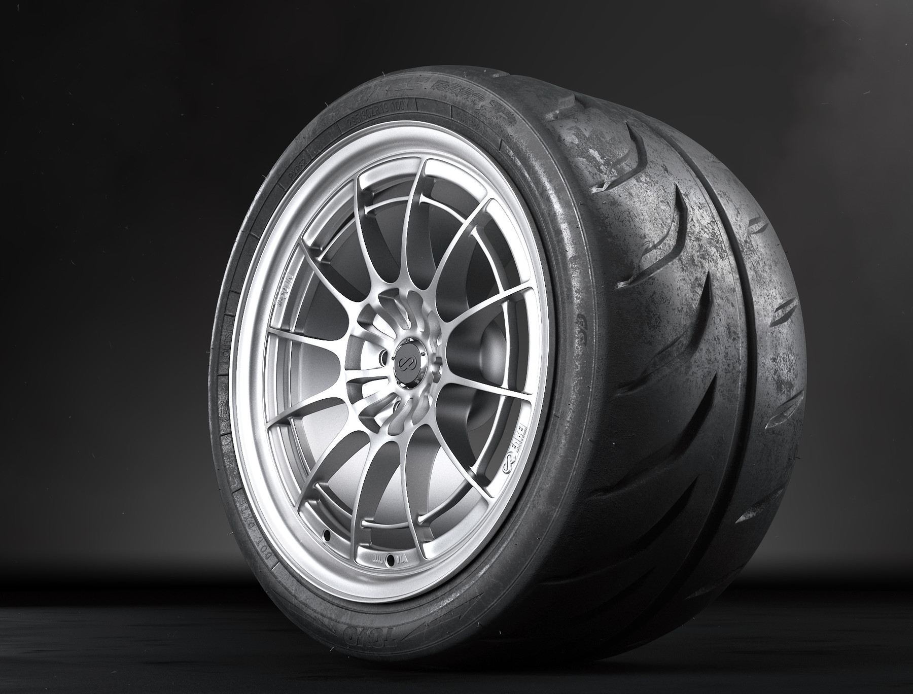 ArtStation - TOYO TIRES R888R 3D Model Pack + Low Poly | 3D Assets