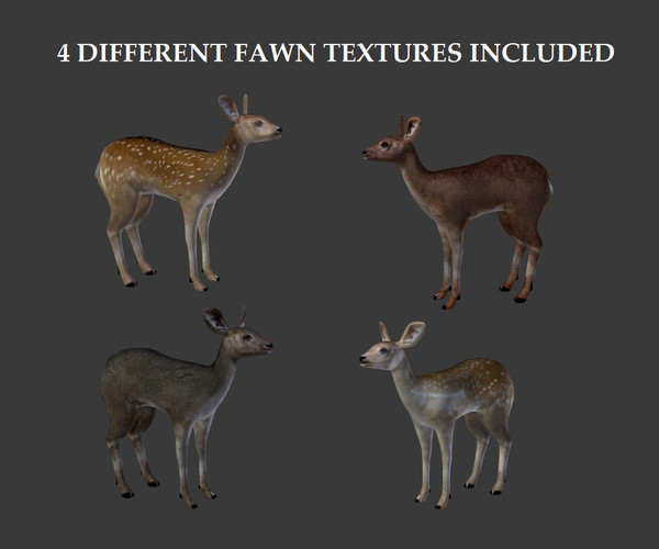 ArtStation - Deer Collection | Resources