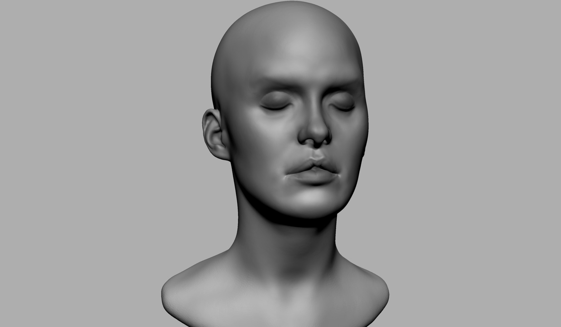 ArtStation - Base Female Head 03 | Resources