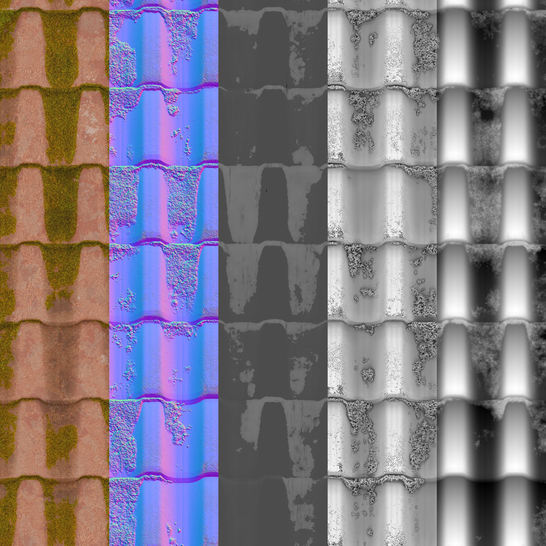 ArtStation - 164. Roof#23 | Game Assets