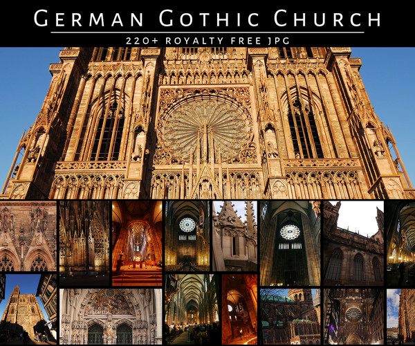 ArtStation - German Gothic Church | Resources
