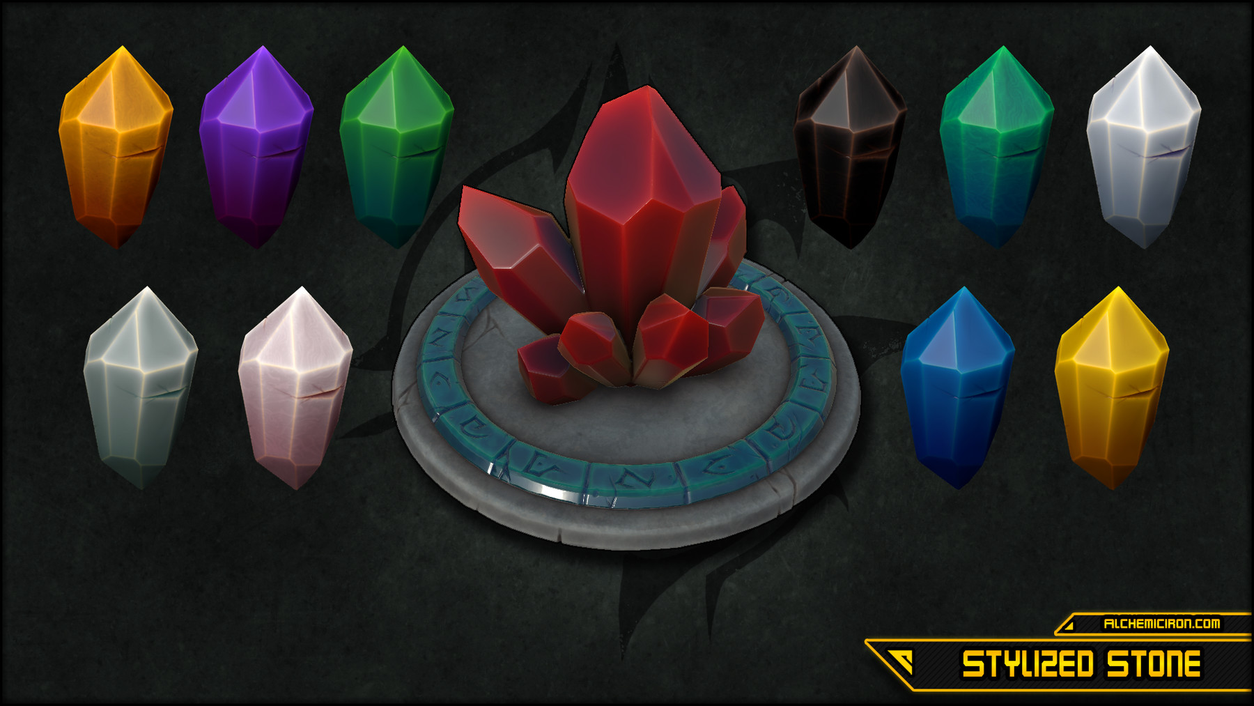 ArtStation - Stylized Stone - Smart Materials | Resources