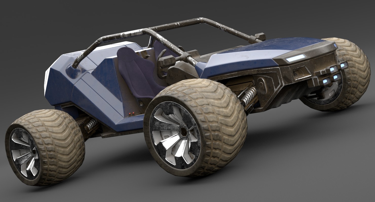 ArtStation - Sci Fi Buggy | Resources