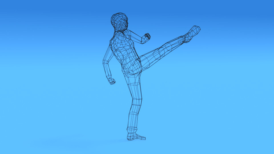 ArtStation - Low Poly Kid Fighting | Resources