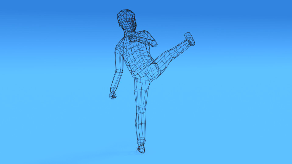 ArtStation - Low Poly Kid Fighting | Resources