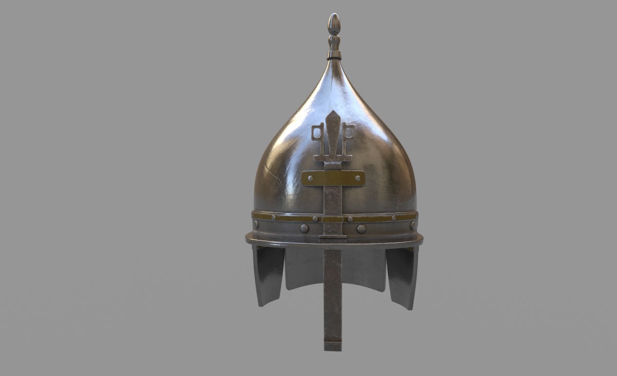 ArtStation - Mameluke medieval Helmet | Game Assets
