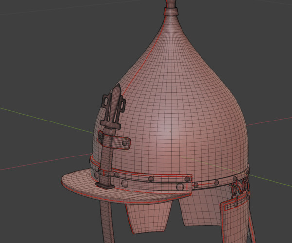 ArtStation - Mameluke medieval Helmet | Game Assets