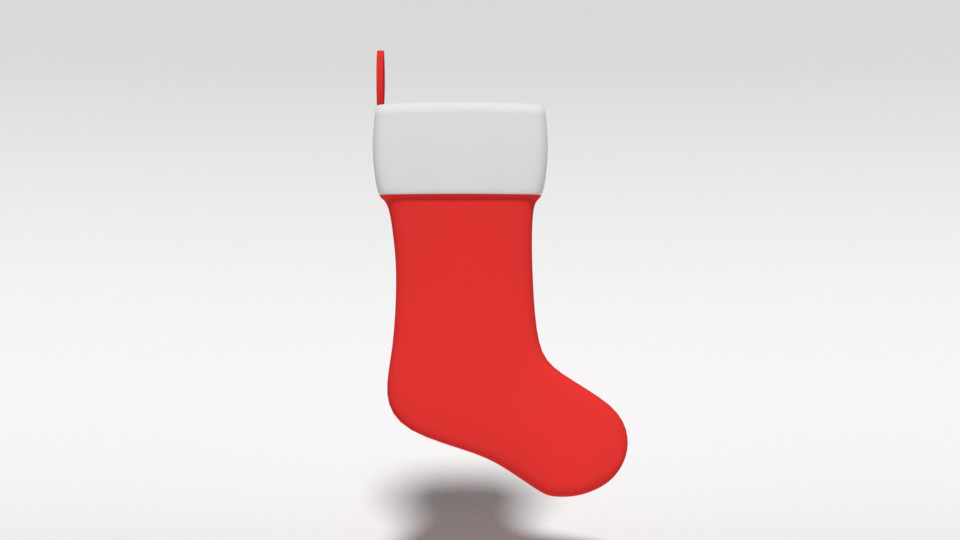 ArtStation - Cartoon Christmas Stocking | Resources