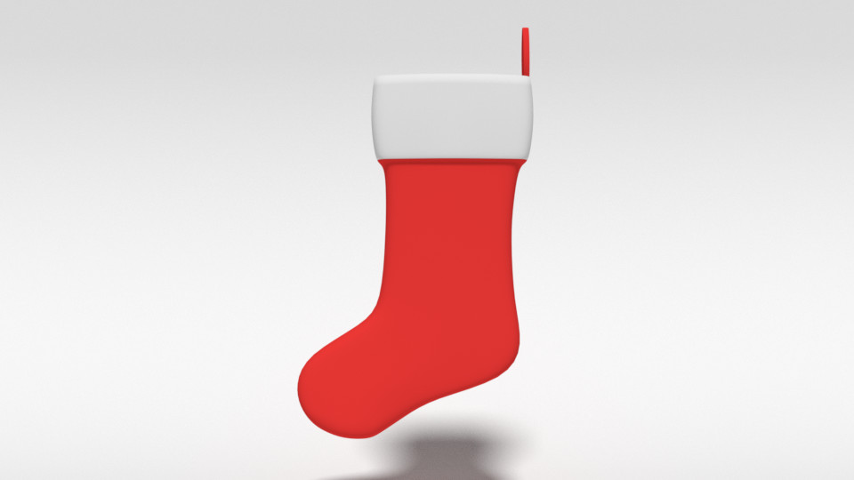 ArtStation - Cartoon Christmas Stocking | Resources