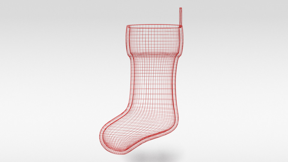 ArtStation - Cartoon Christmas Stocking | Resources