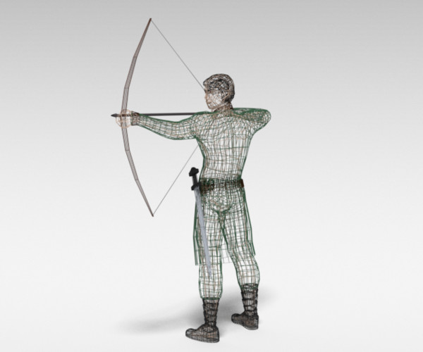 ArtStation - Low Poly Archer | Resources