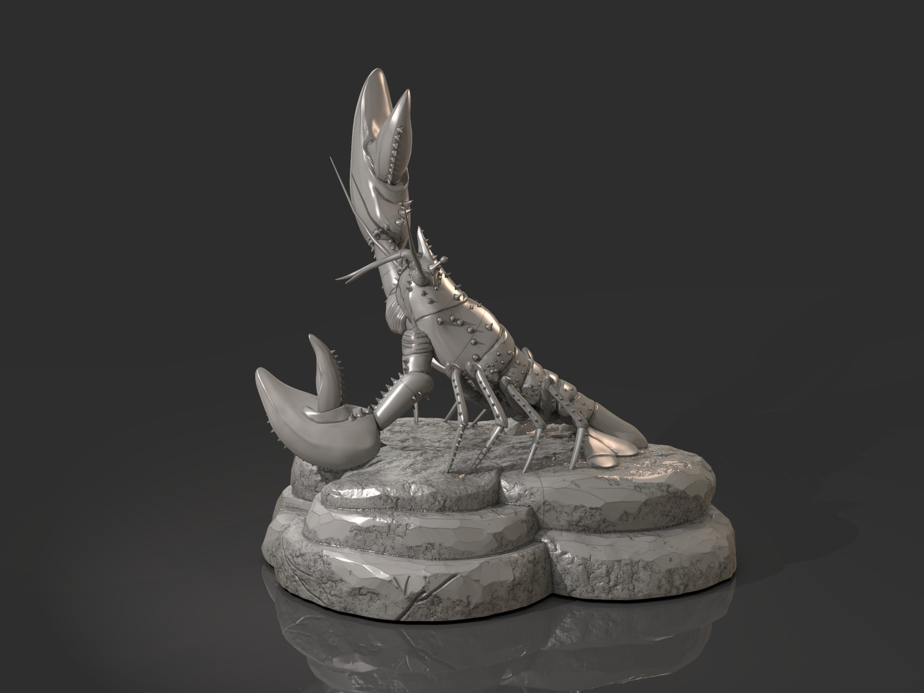 ArtStation - Lobster ready for 3D Print | Resources