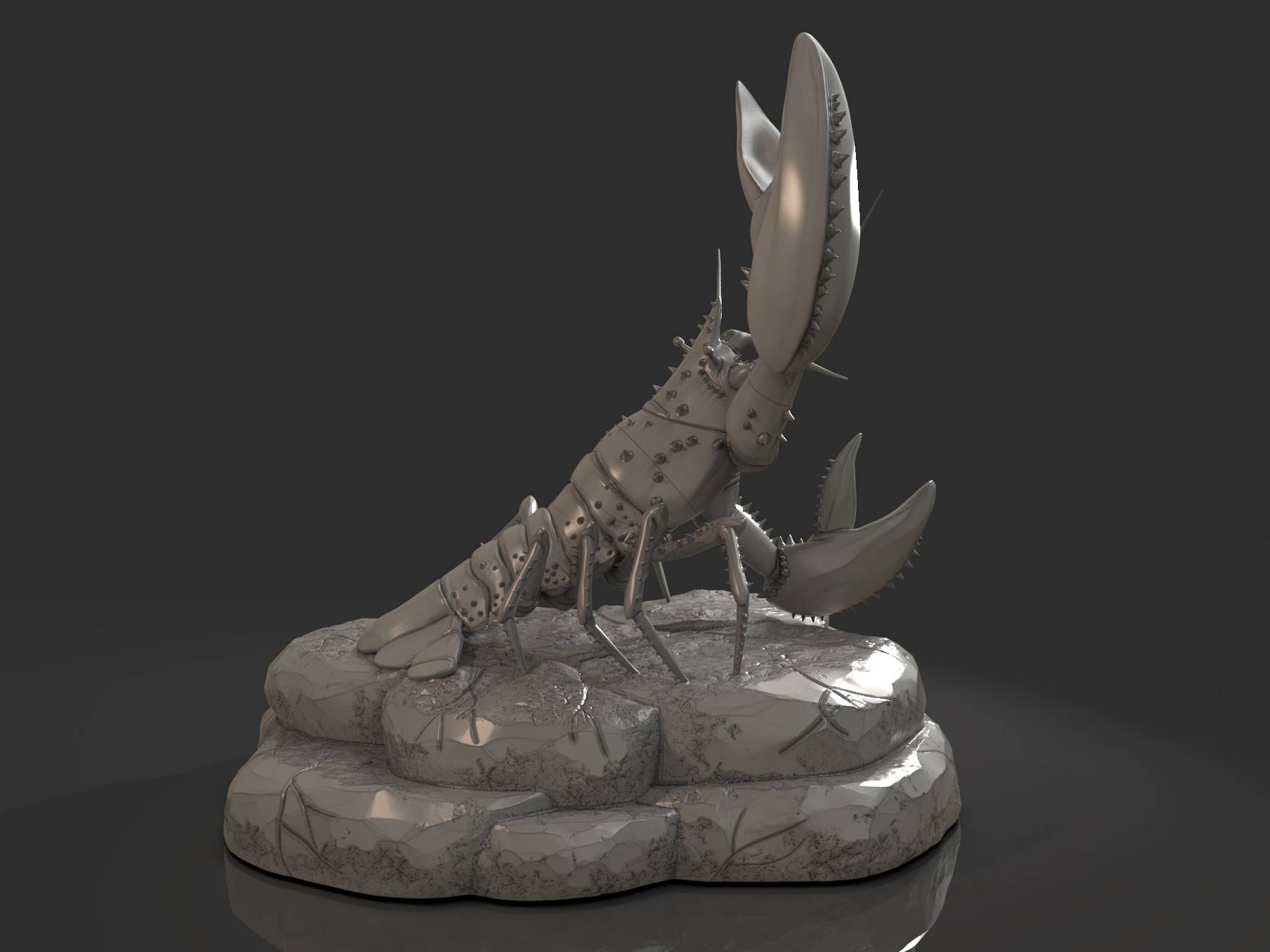 ArtStation - Lobster ready for 3D Print | Resources