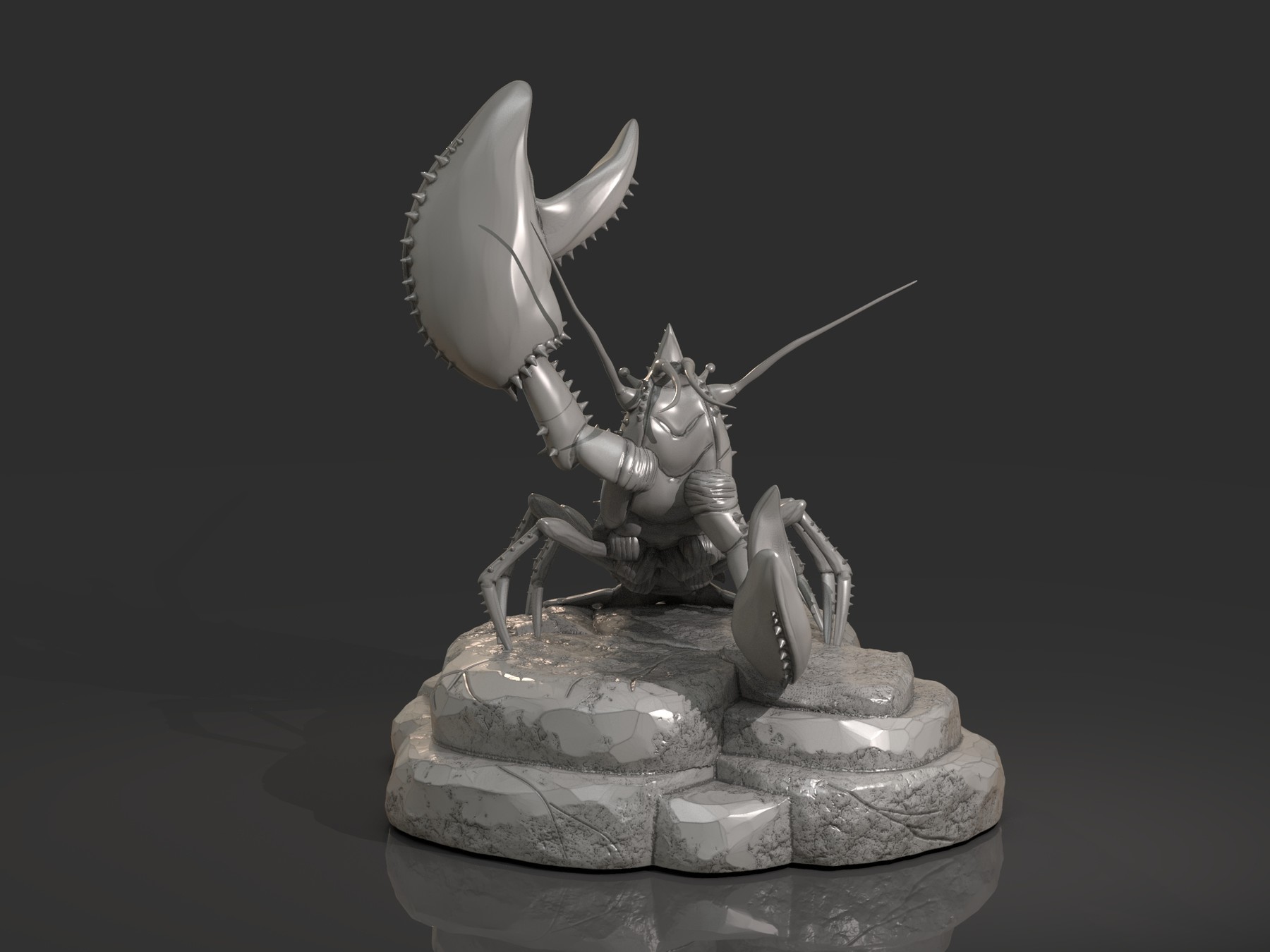 ArtStation - Lobster ready for 3D Print | Resources