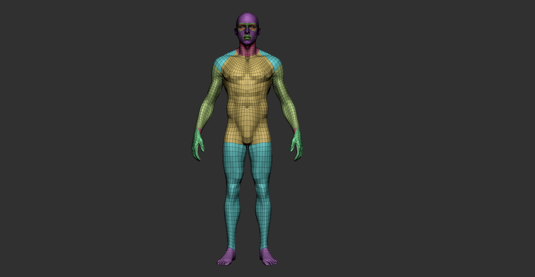 ArtStation - Male/Female base mesh for production | Resources