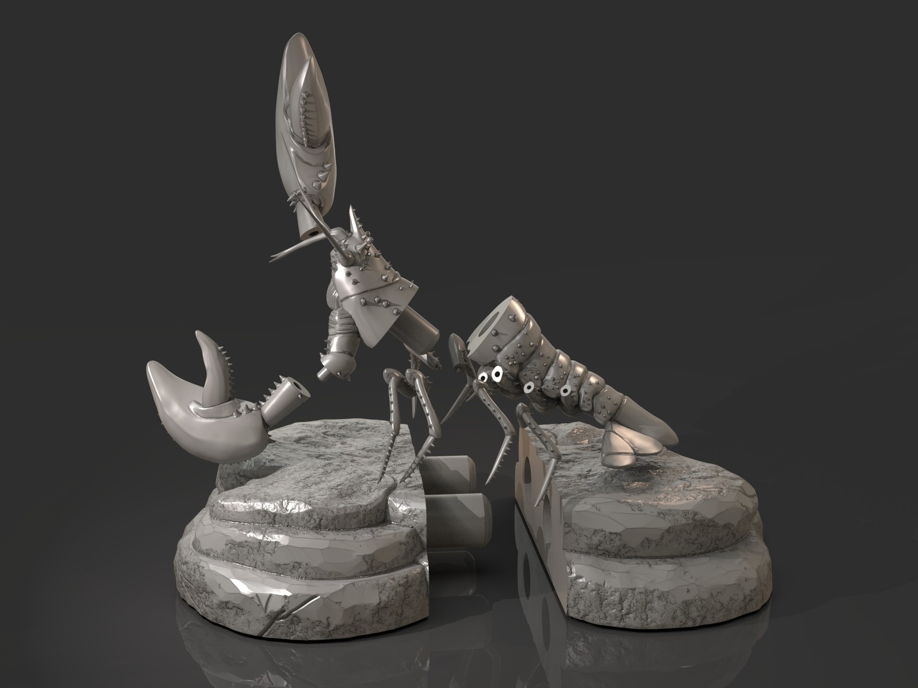 ArtStation - Lobster ready for 3D Print | Resources