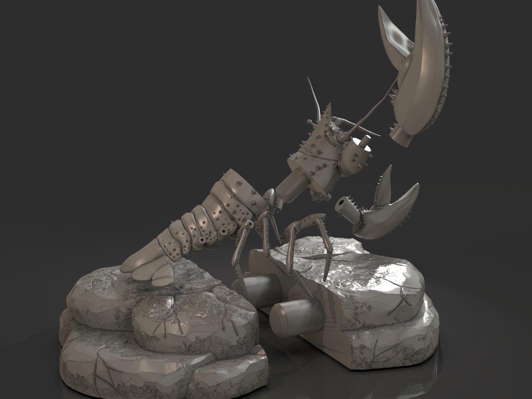 ArtStation - Lobster ready for 3D Print | Resources