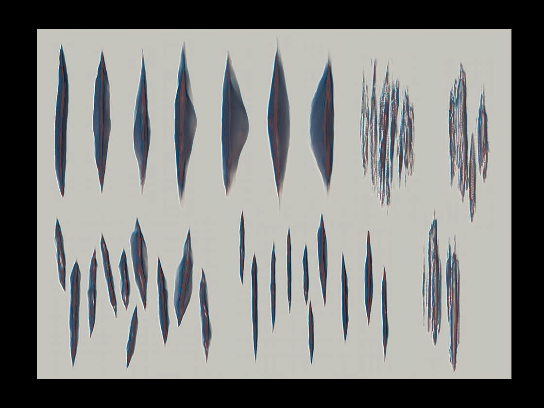 ArtStation - Metal Surfaces & Damages Brushes for Zbrush | Brushes