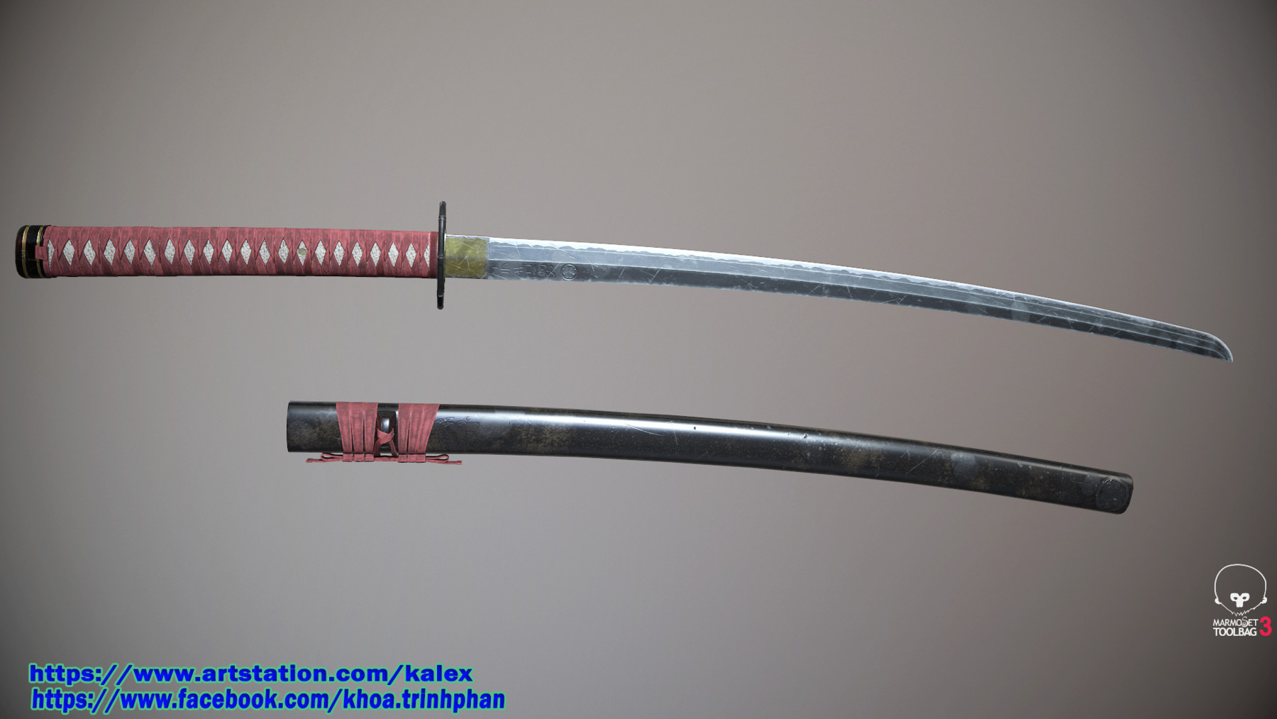 ArtStation - katana samurai sword | Resources