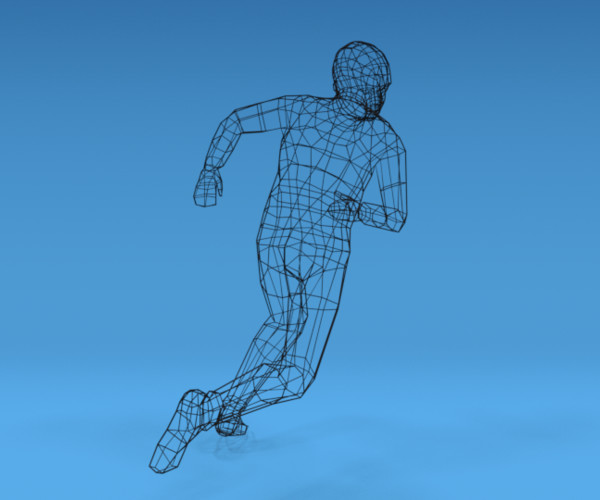ArtStation - Low Poly Kid Running | Resources