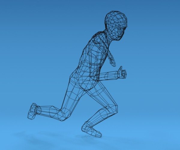 ArtStation - Low Poly Kid Running | Resources