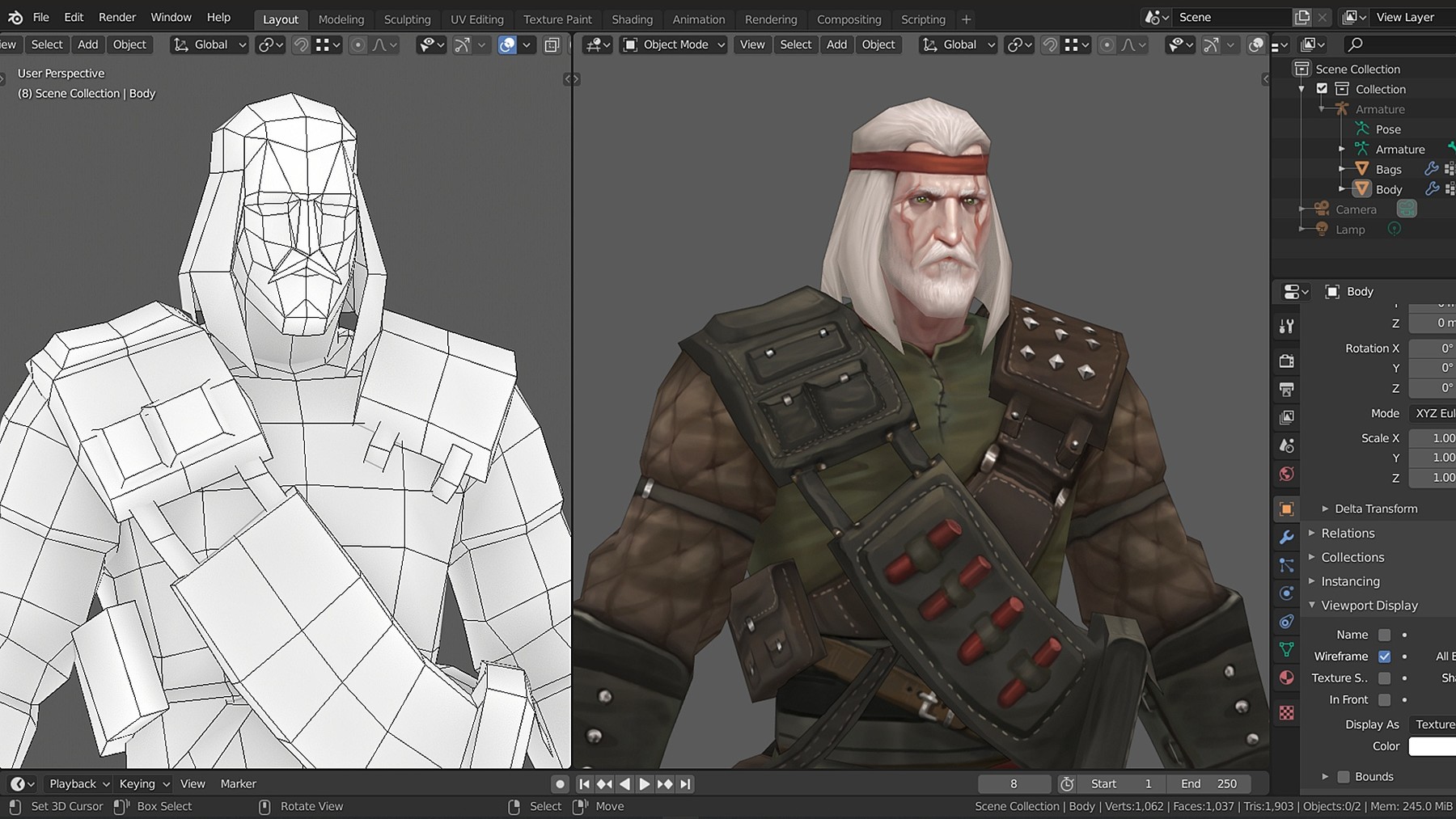 ArtStation - Low Poly Monster Hunter | Game Assets
