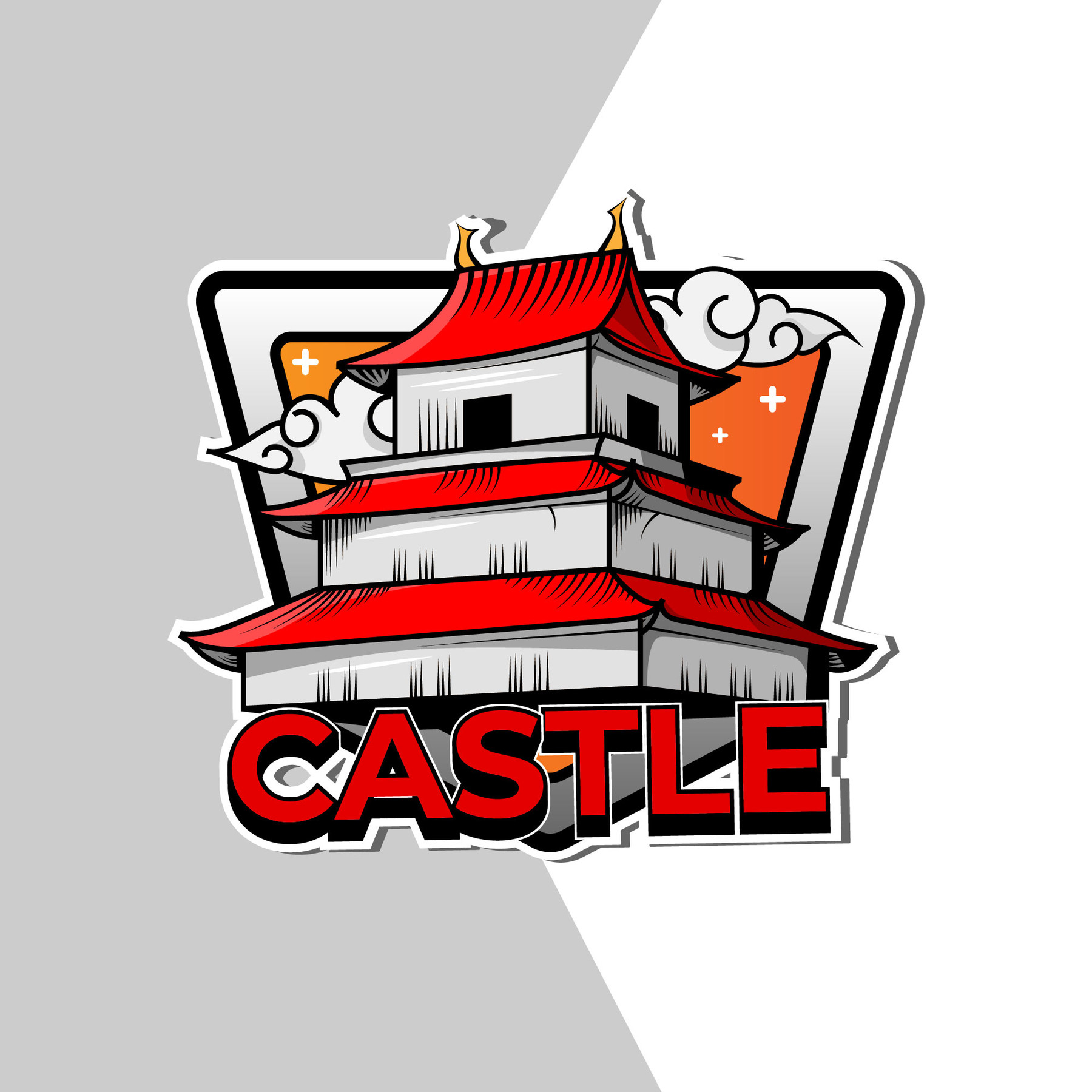 ArtStation - Castle Logo Emblem | Artworks