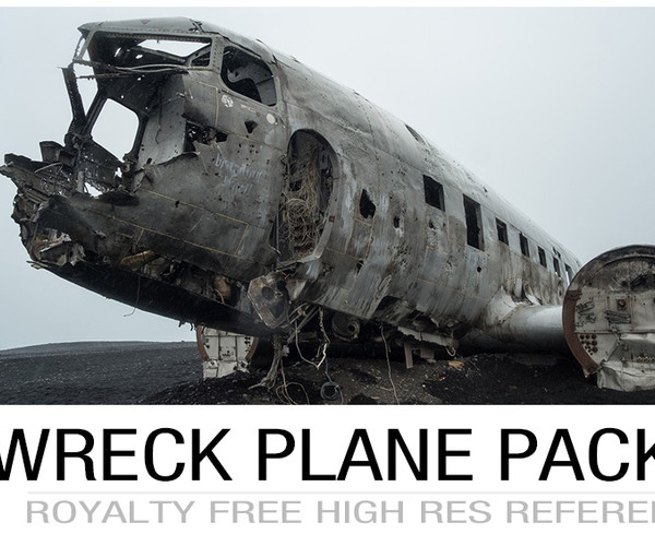 ArtStation - WRECK PLANE PACK | Resources