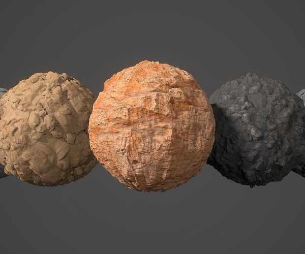 ArtStation - Substance Designer Material Pack Rock | Resources