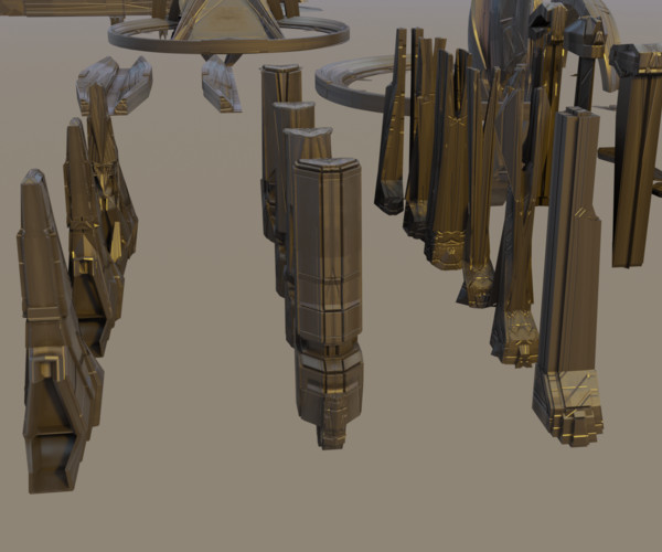 ArtStation - Scifi Modules 3D Kit & Tutorial | Resources