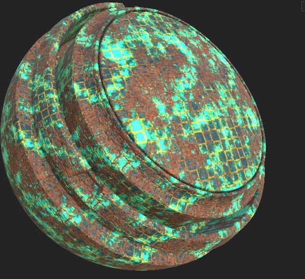 ArtStation - Rusted metal plate | Game Assets