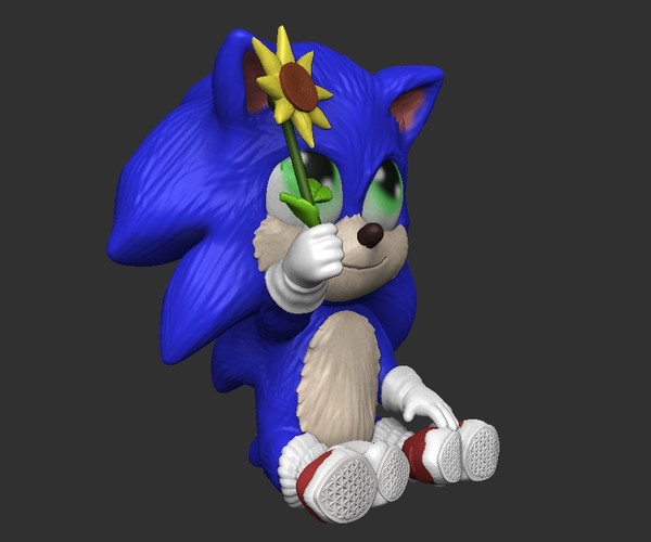 ArtStation - Baby Sonic SONIC THE MOVIE | Resources