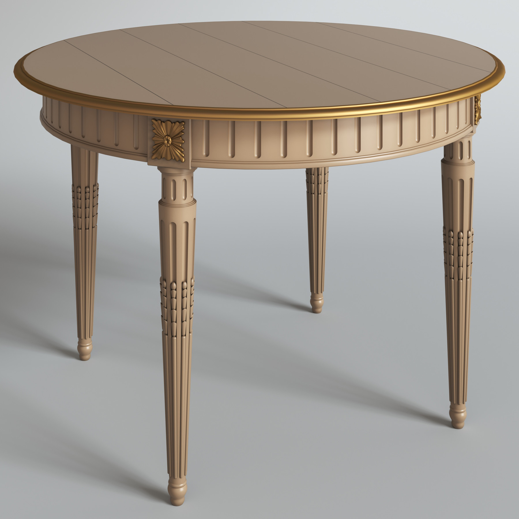 ArtStation - neoclassic table | Resources