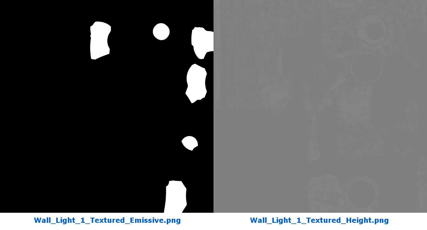 ArtStation - Wall Light 1 Textured | Resources