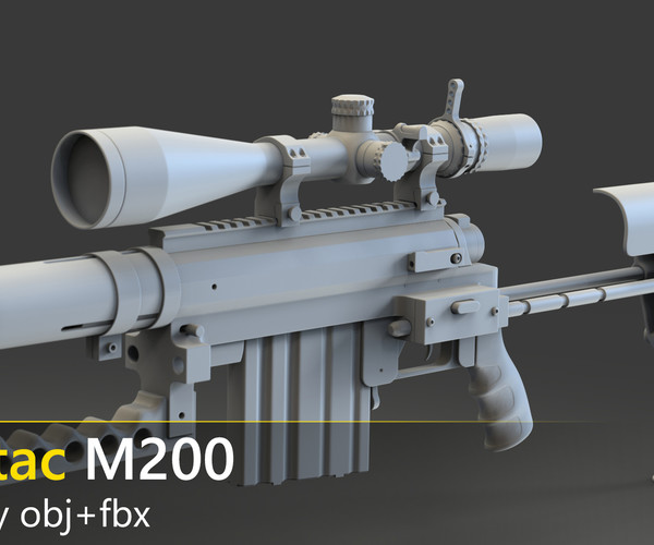 ArtStation - Cheytac M200 - Highpoly | Resources