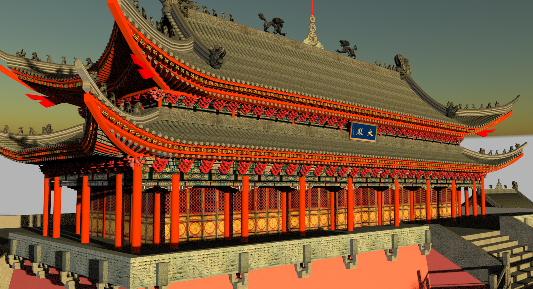 ArtStation - Ancient Chinese Palace | Resources