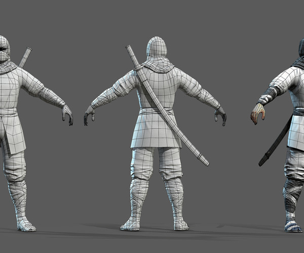 ArtStation - Ninja | Game Assets