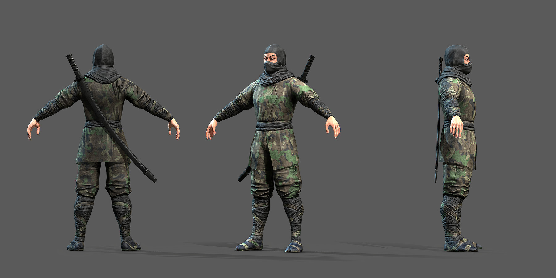 ArtStation - Ninja | Game Assets