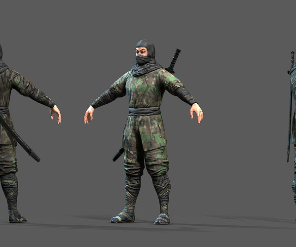 ArtStation - Ninja | Game Assets