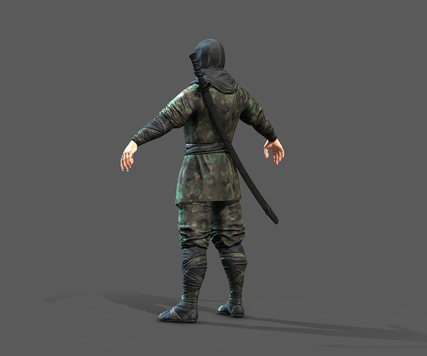 ArtStation - Ninja | Game Assets