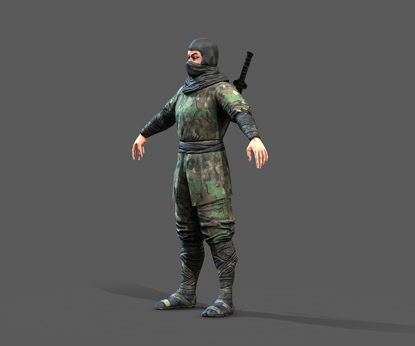 ArtStation - Ninja | Game Assets
