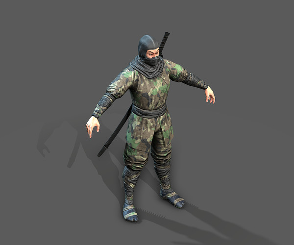 ArtStation - Ninja | Game Assets
