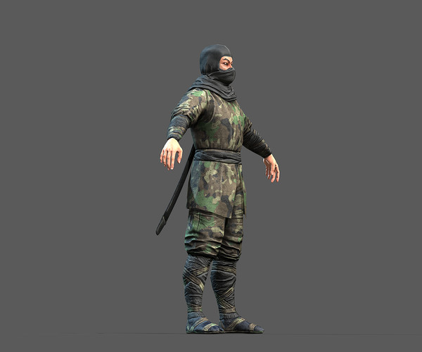 ArtStation - Ninja | Game Assets