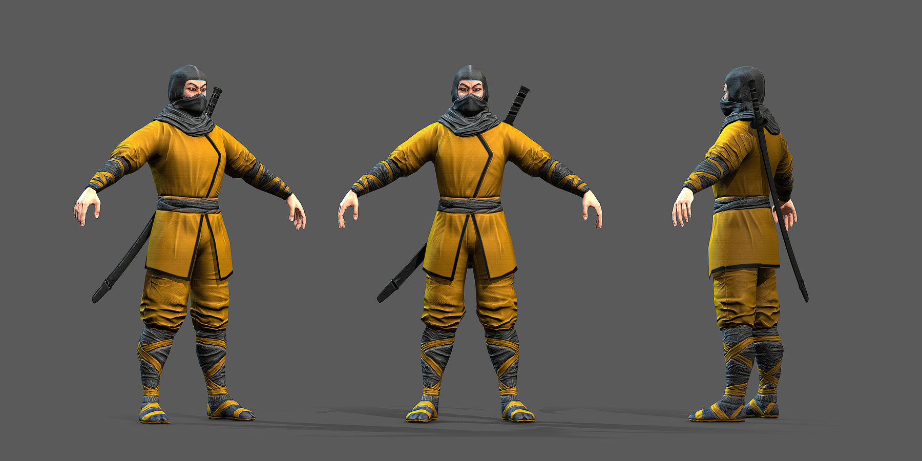 ArtStation - Ninja | Game Assets