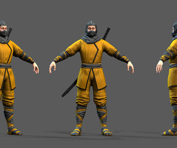 ArtStation - Ninja | Game Assets