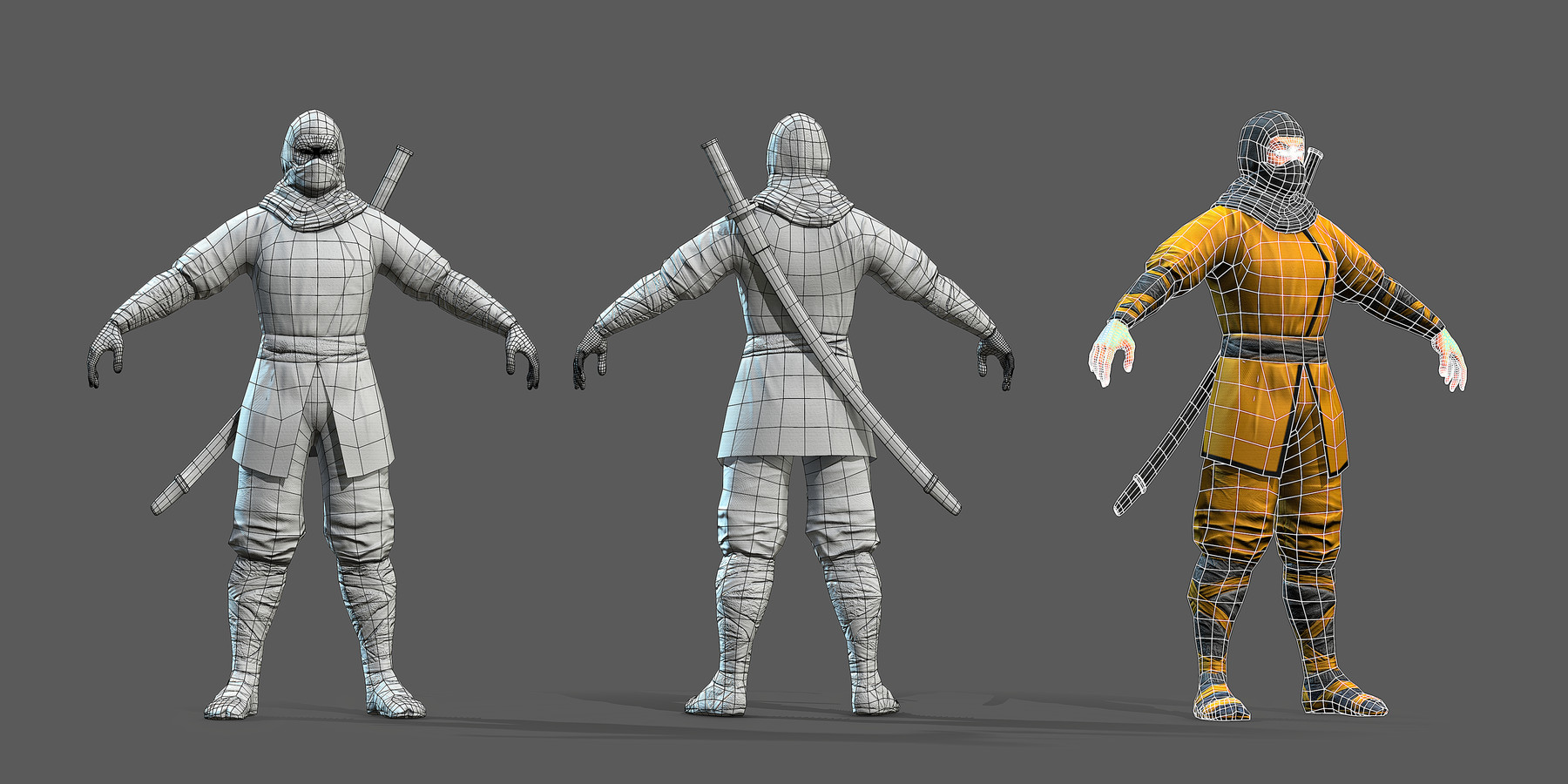 ArtStation - Ninja | Game Assets