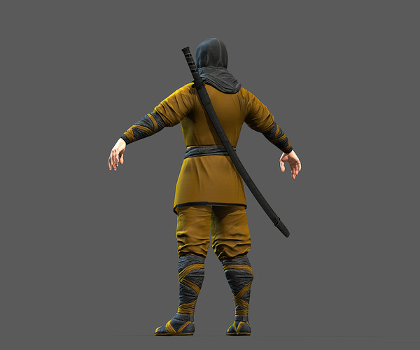 ArtStation - Ninja | Game Assets