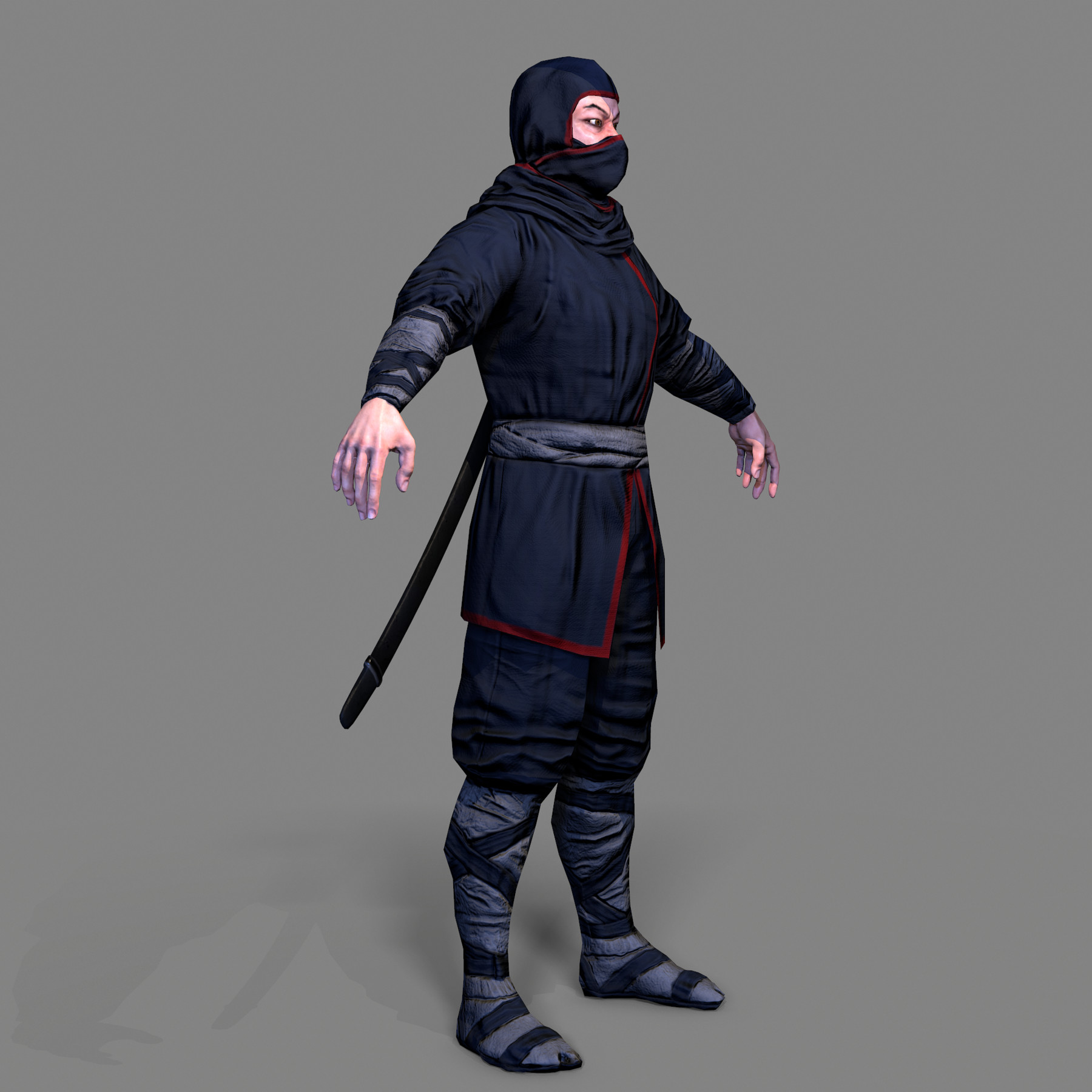 ArtStation - Ninja | Game Assets